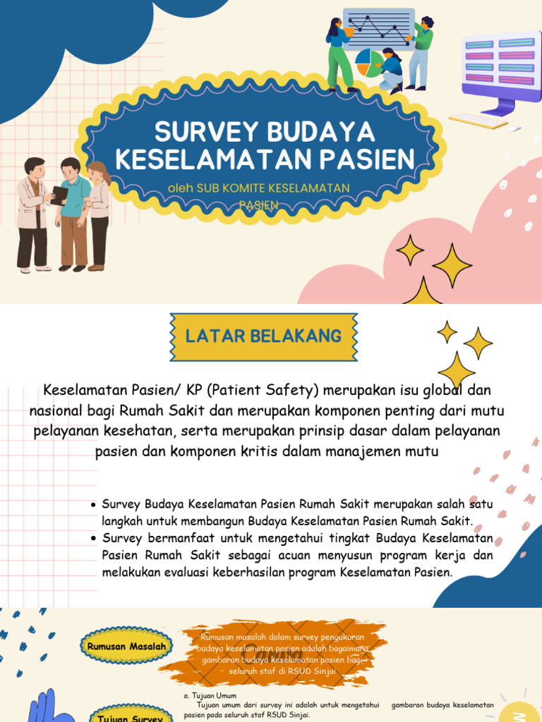 Survey Budaya Keselamatan Pasien RSUD Sinjai | PDF