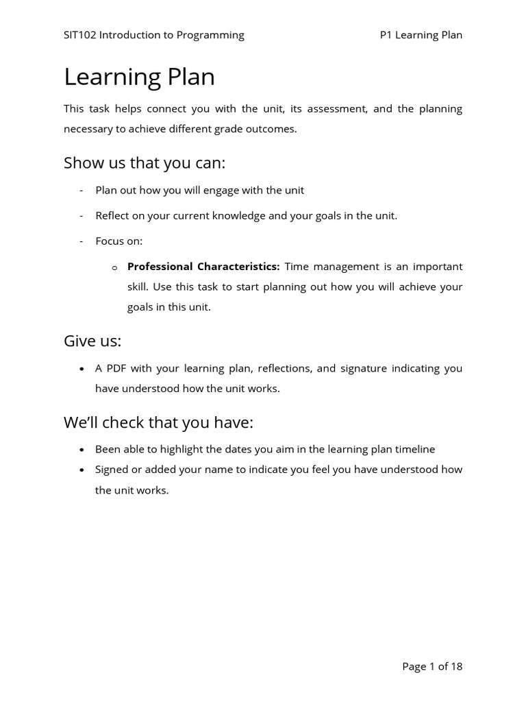 Sit102 P66 | PDF | Computer Programming | Learning