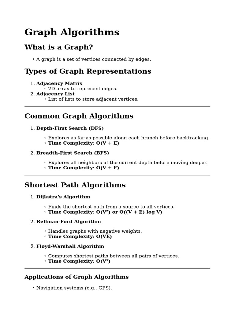 Graph_Algorithms | PDF Graph_Algorithms | PDF