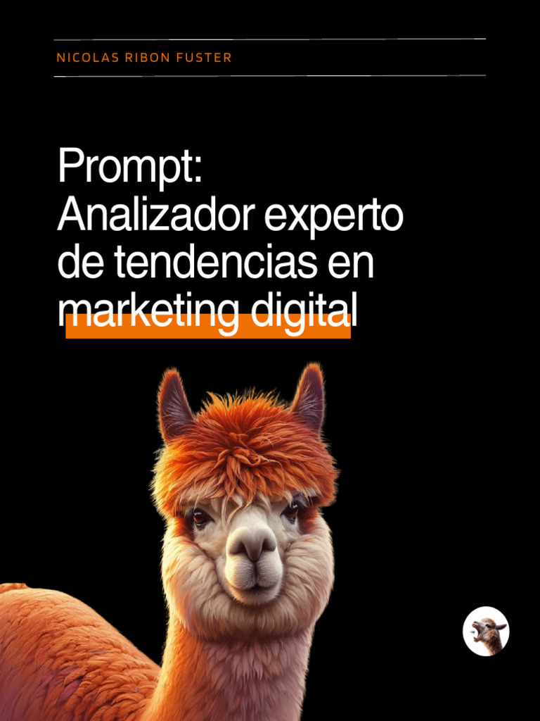 Prompt Experto de tendencias MK - Nicolas Ribon Fuster.pdf | PDF ...