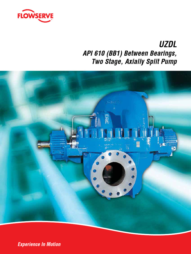 API 610 (BB1) Between Bearings, Two Stage, Axially Split Pump | PDF | Pump | Bearing (Mechanical)