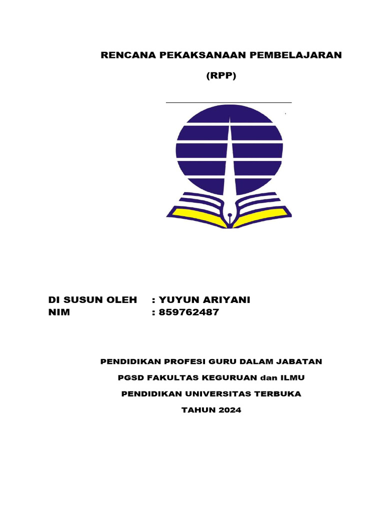 Rpp Kelas 4 Kurikulum Merdeka | PDF