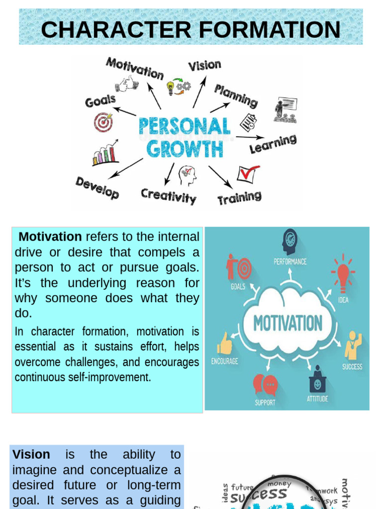 Character Formation | PDF | Disciplines | Motivational