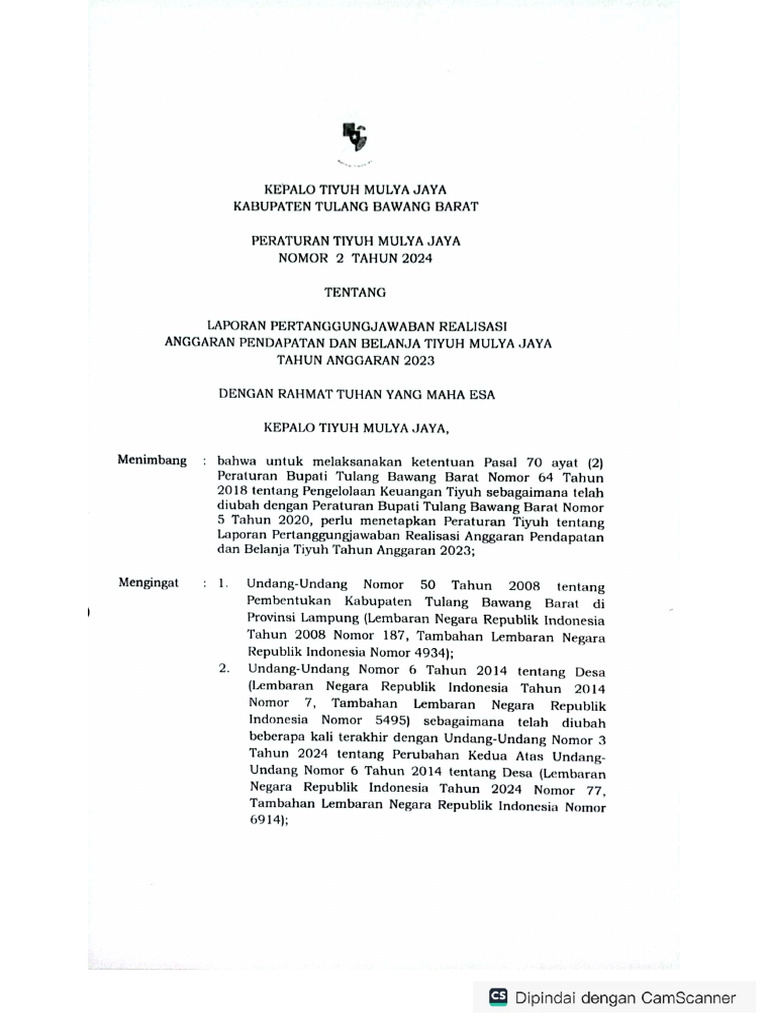 Perti LPR 05 09 2024 | PDF