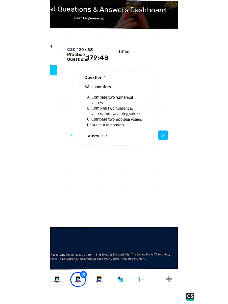 CSC 120 Oer by Alexa | PDF