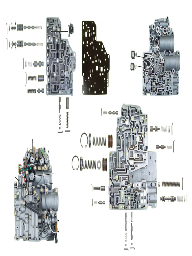 Valve Body Late 09A TransGo | PDF | Throttle | Vehicle Technology
