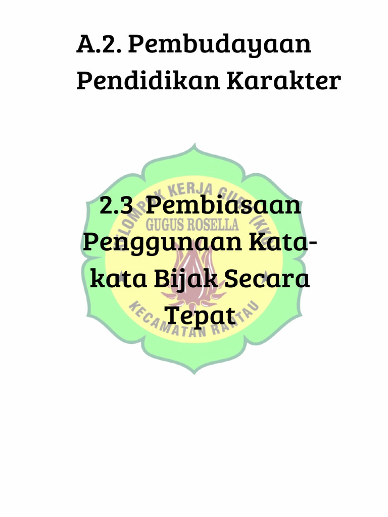 Cover PAUD HI (Video) | PDF