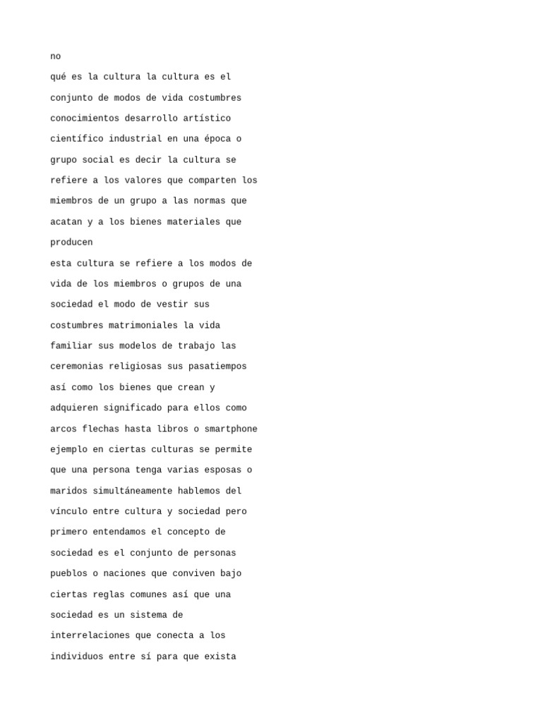 (Spanish (Auto-Generated) ) ¿Qué Es La CULTURA - DEFINICIÓN Más ...