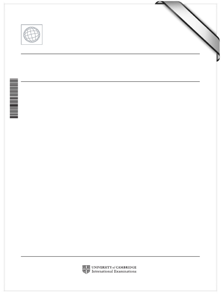IGCSE HISTORY COLD WAR PAPER 2 0470 - s11 - QP - 21 | PDF | Marshall Plan