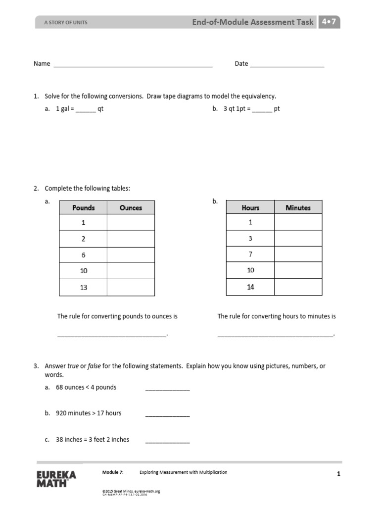 EM_inSync_G4_M7_EOMA | PDF | Units Of Measurement | Length