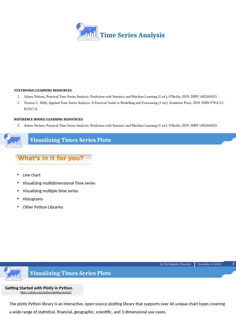 Time Series Analysis with Python Tools | PDF | Time Series | Robust ...