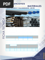 Tabla Medidas y Espesores Tuberia Api 5L A 106 A 53 | PDF