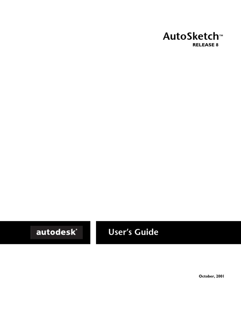 Auto Sketch Users Guide | PDF | Auto Cad | Microsoft Windows