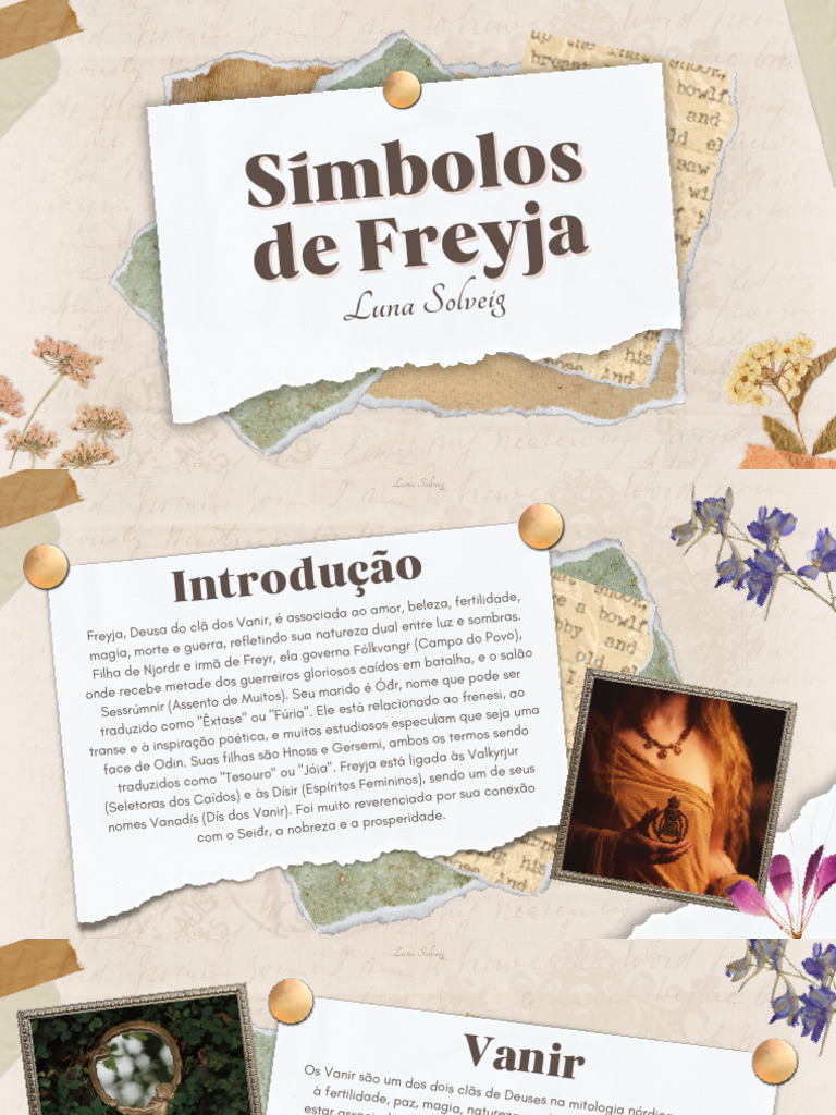 Símbolos de Freyja - Luna Solveig | PDF