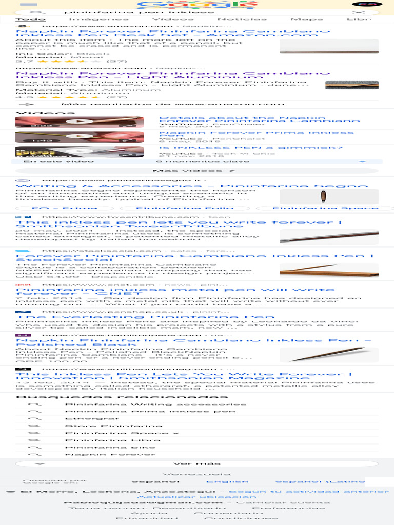 Pininfarina Pen Inkless - Buscar Con Google | PDF | Stationery ...