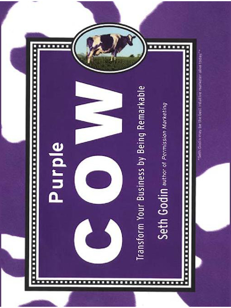 Godin Seth Purple Cow | PDF