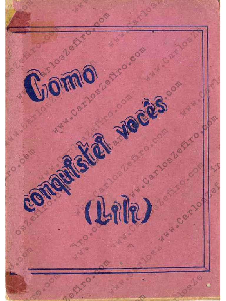 Como Conquistei Voces - Carlos Zéfiro | PDF