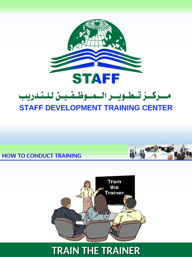 How To Conduct Training | PDF | Microsoft Power Point | Nonverbal ...