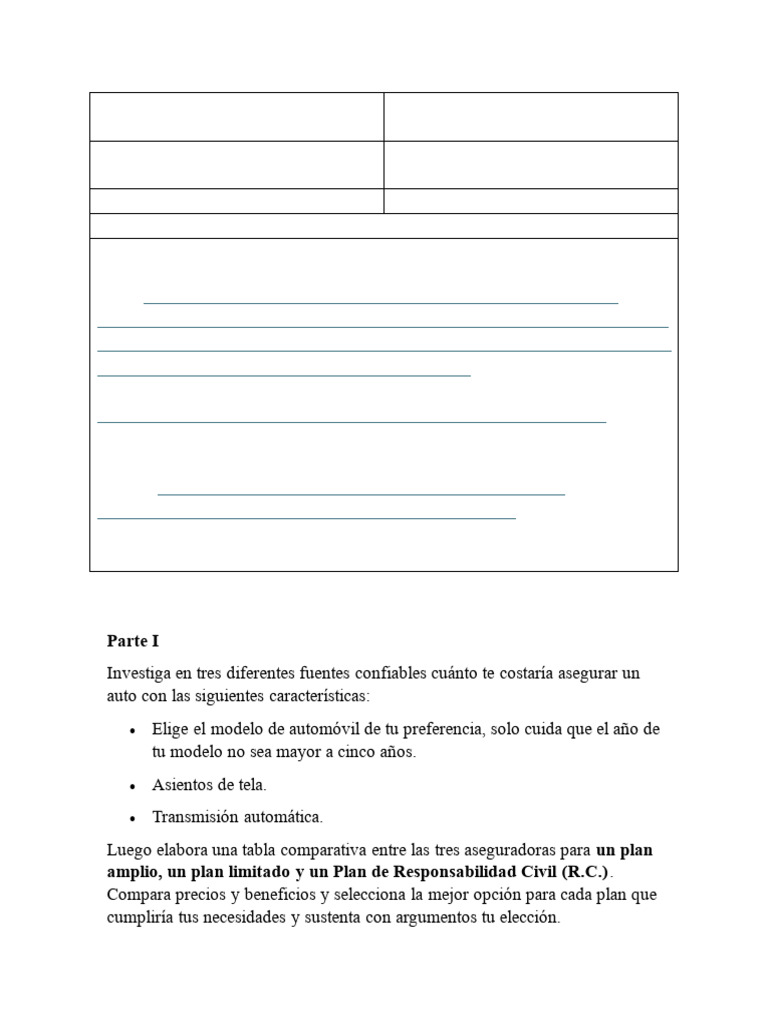Actividad 3 Esquemas de Retiro y Proteccion Financiera | PDF | Póliza de seguros