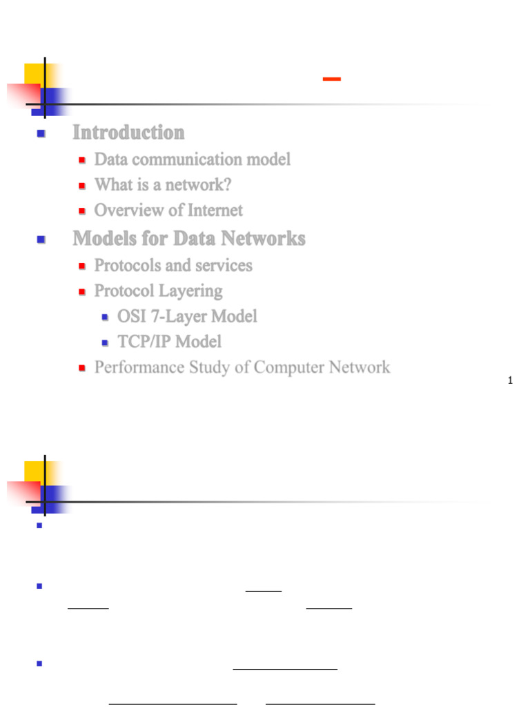 dcc2015s1-lecture01 | PDF | Computer Network | Osi Model
