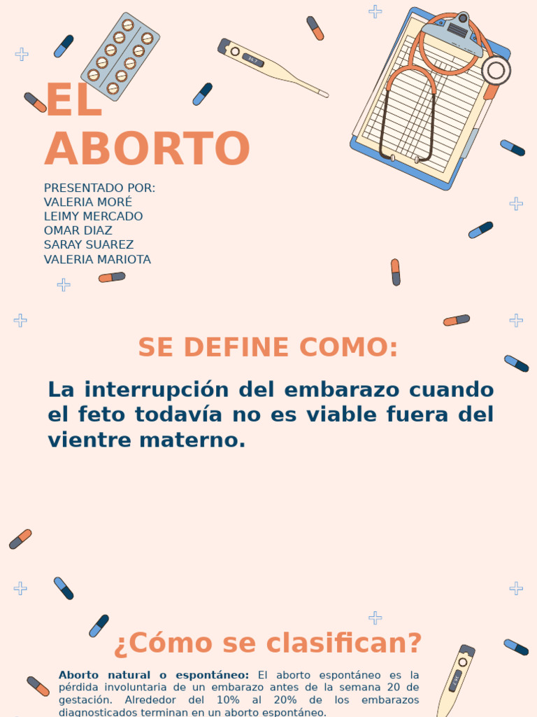 EL ABORTO | PDF | Aborto | El embarazo