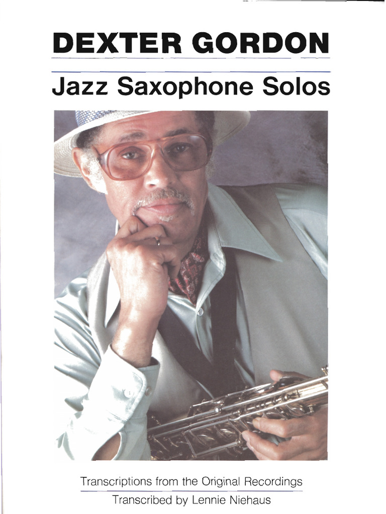 Lenny Niehaus - Dexter Gordon - Jazz Saxophone Solos | PDF