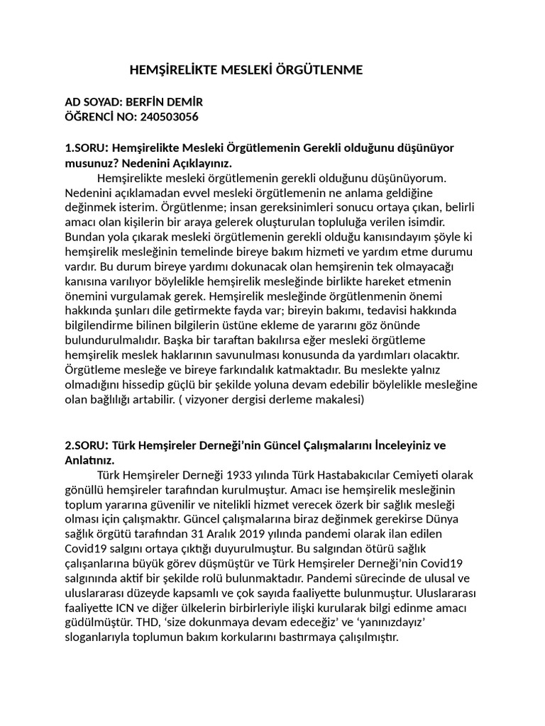 Berfin Demir-2 | PDF