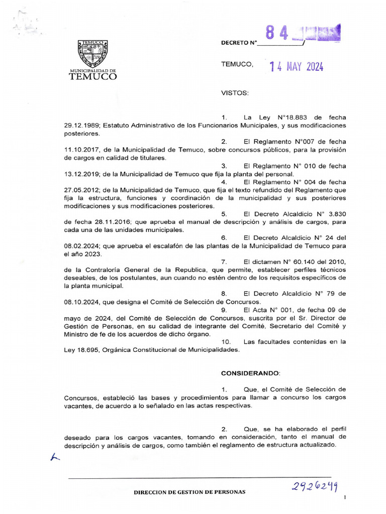 84 DPM 2024 | PDF