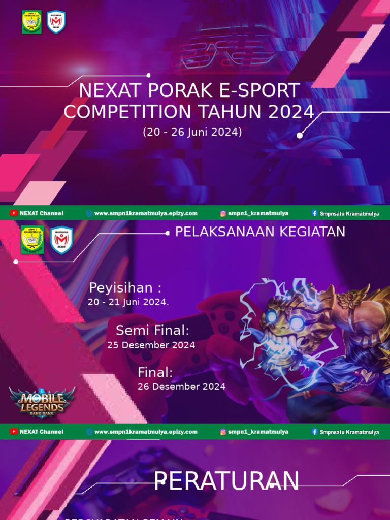 Peraturan Perlombaan MLBB Tahun 2023 | PDF