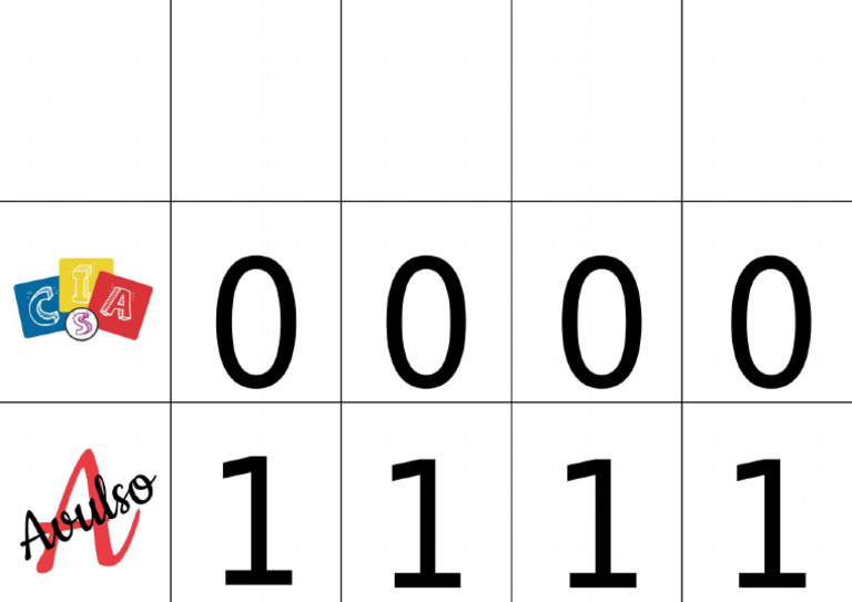 Plaquinha de Numeros | PDF