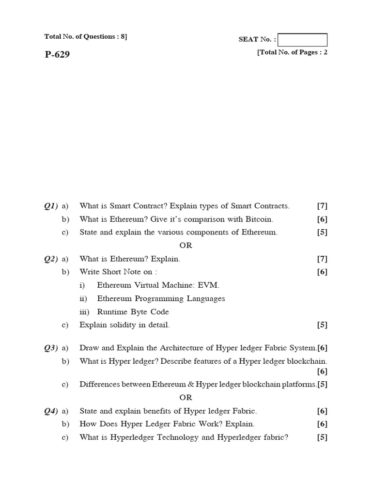 Exam May_Jun_2023 | PDF | Computer Science | Computing