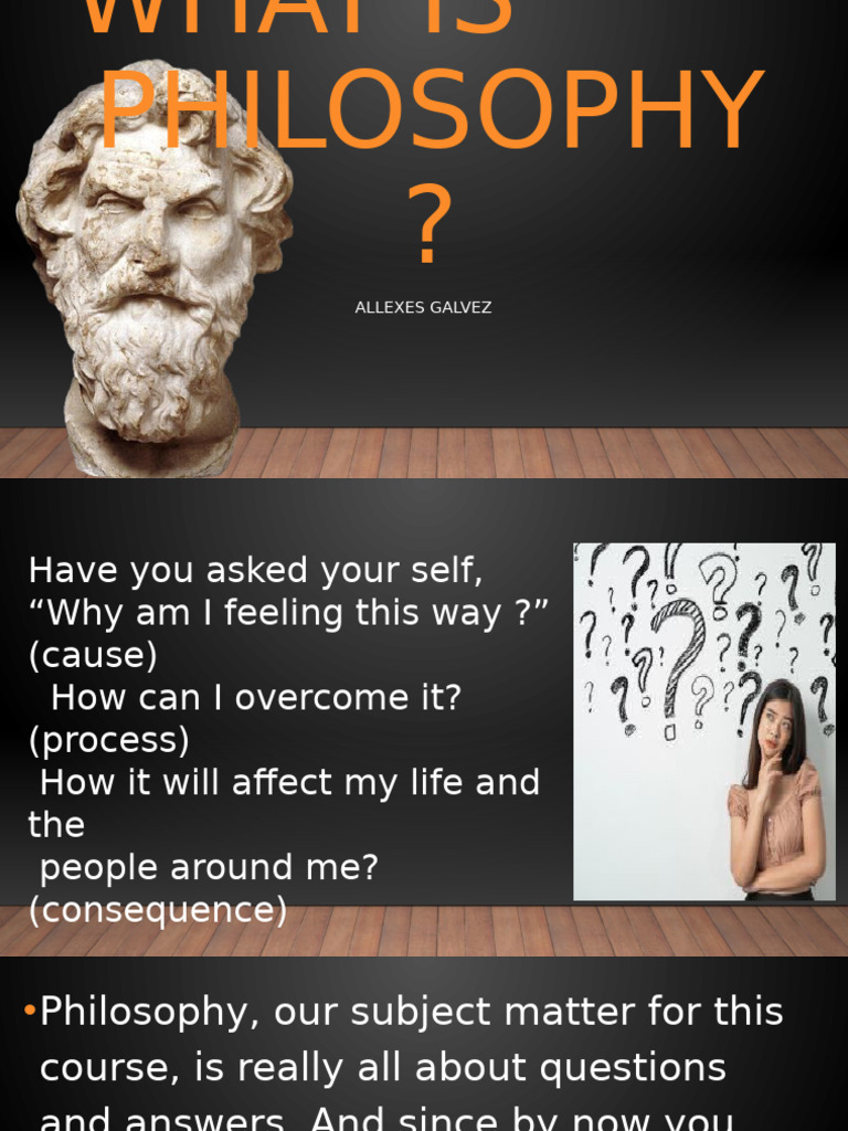 WHAT IS PHILOsOPHY LESSON 1 | PDF | Liberal Arts Education | Epistemology