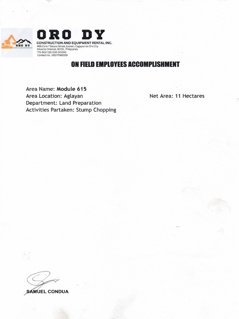 Module 615 Samuel Condua | PDF