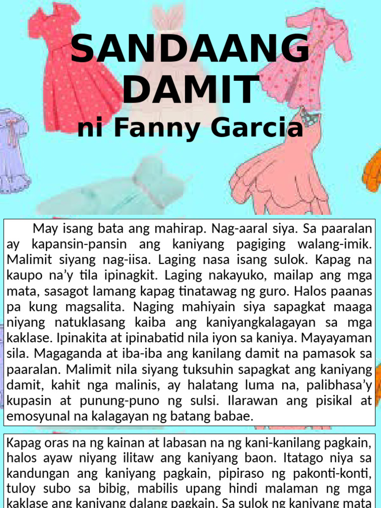 Sandaang Damit | PDF
