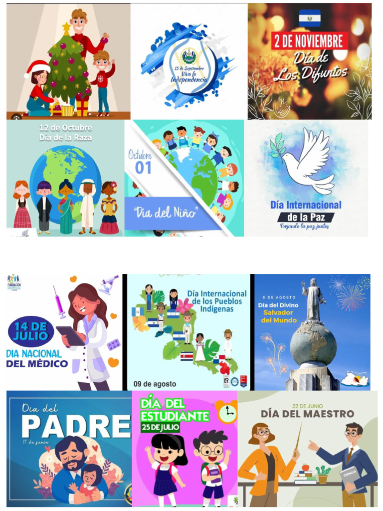 celebraciones del año | PDF