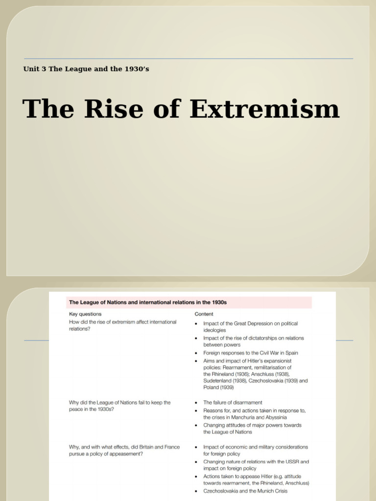 Extremism and the Great Depression's Impact | PDF | Cost Of Living ...