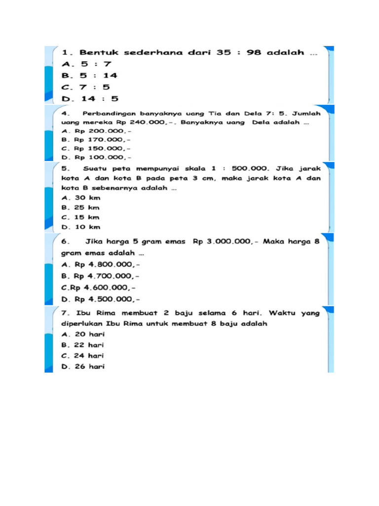 Matematika7 Pas2 | PDF