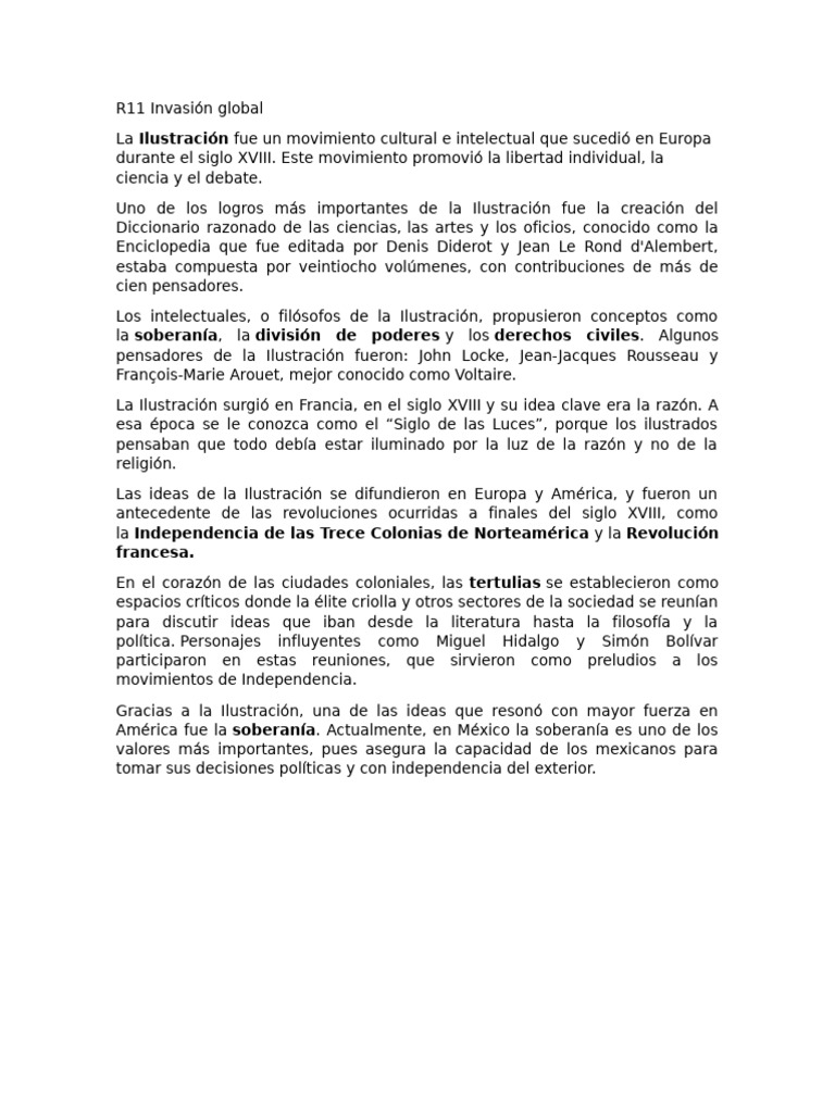 R11 Invasión Global | PDF