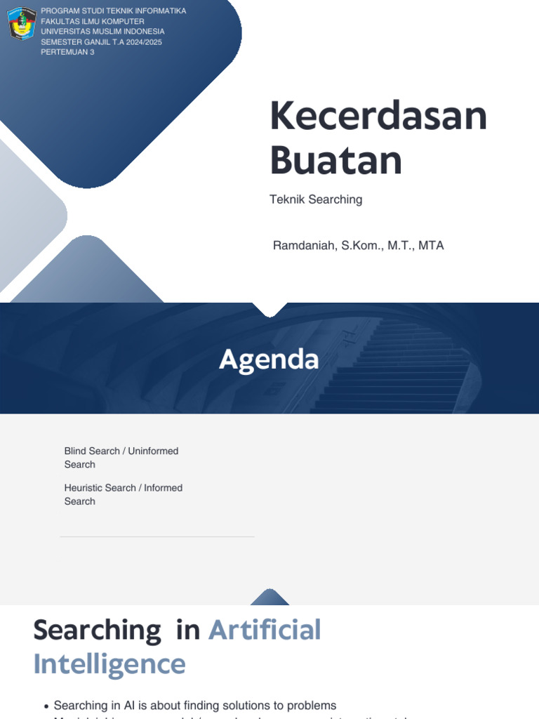 Pertemuan 3 - Kecerdasan Buatan - Compressed | PDF