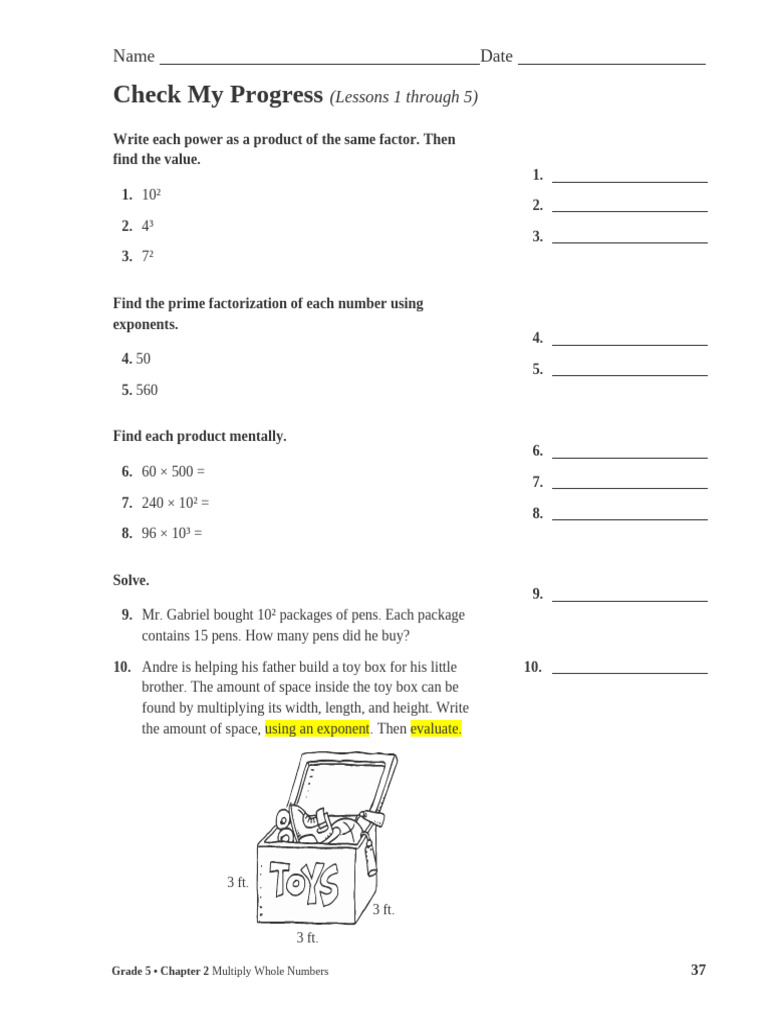 Ch 2 Lesson 1-5 quiz | PDF