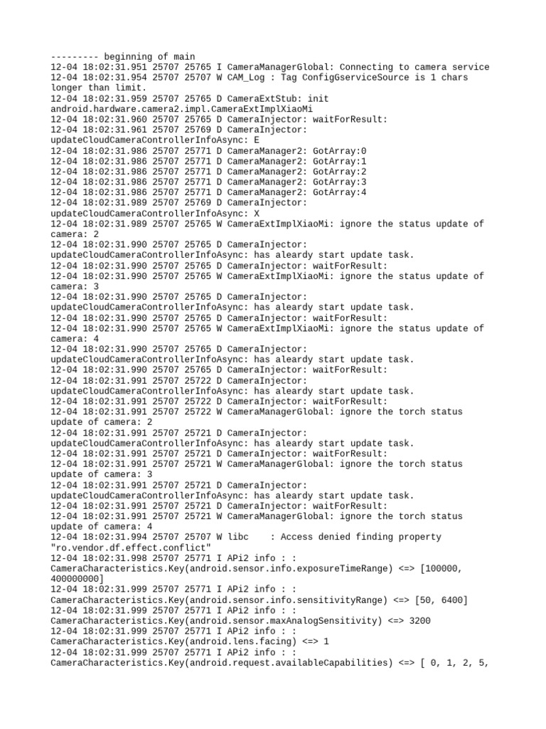 Log Cat 1733310151903 | PDF | Computer Architecture | Operating System Families