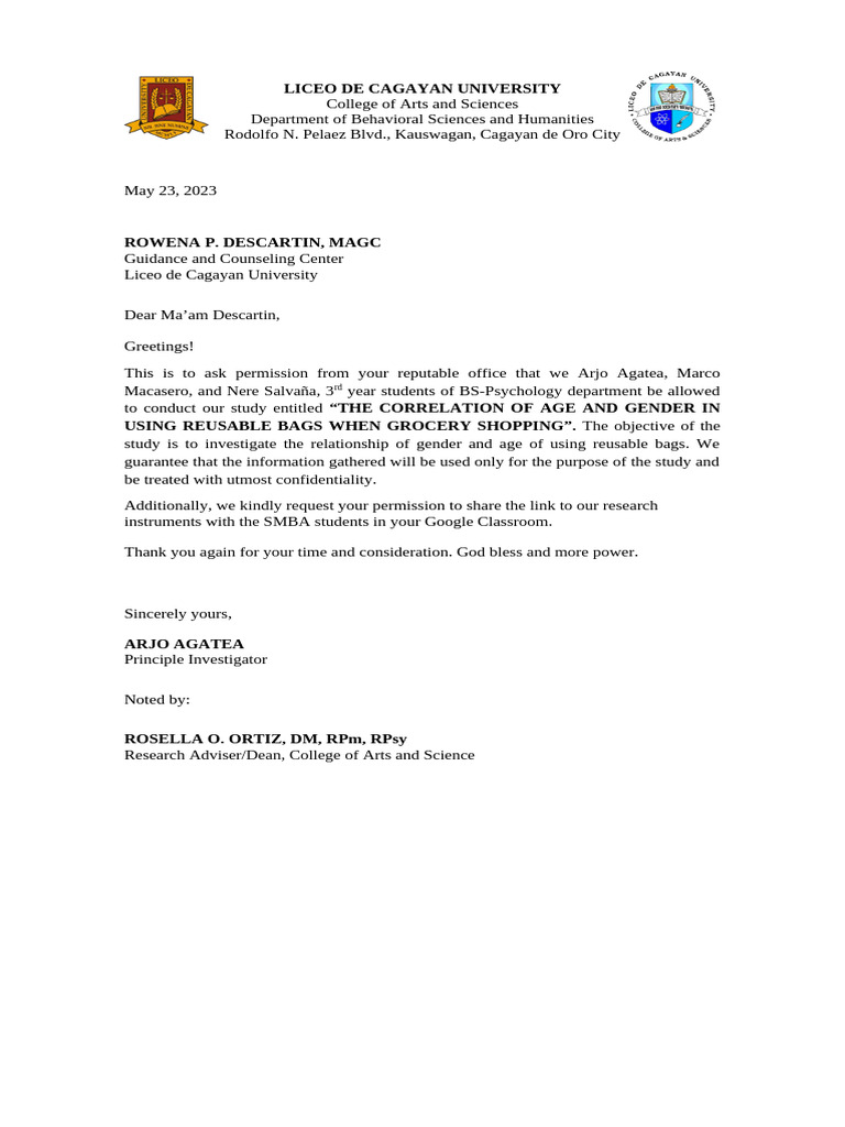 Letter to Rowena | PDF