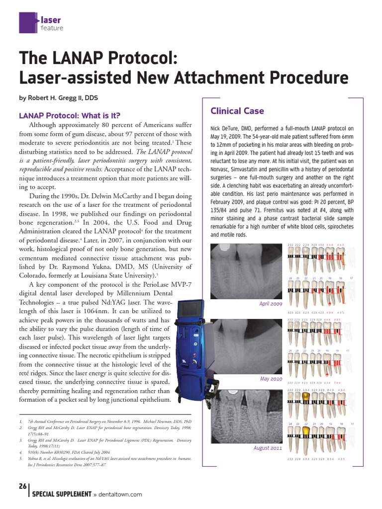 LANAP Protocol: A Laser Solution for Gum Disease | PDF | Periodontology ...