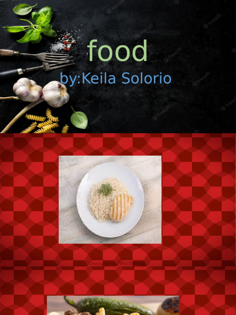 English To Go Food Powerpoint | PDF