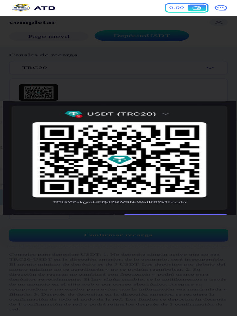 Consejos para Depositar USDT TRC20 | PDF