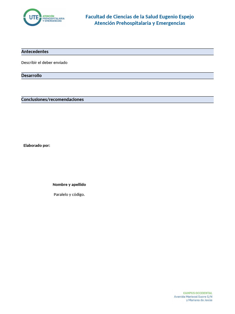 Formato Documentos | PDF