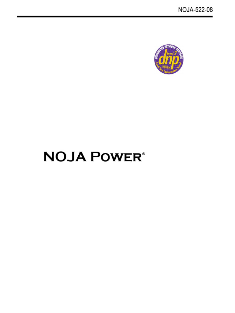 NOJA-522-08 RC10 DNP3 Device Profile | PDF | Internet Protocols ...