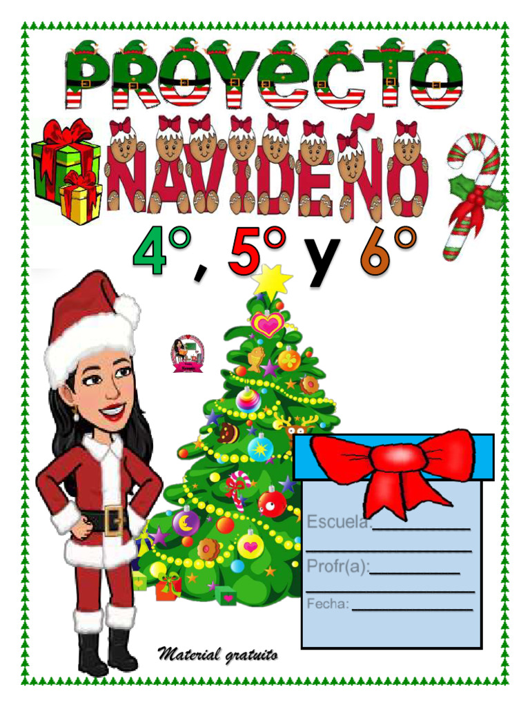 4°, 5° y 6° Proyecto Navideño Profa Kempis | PDF | México