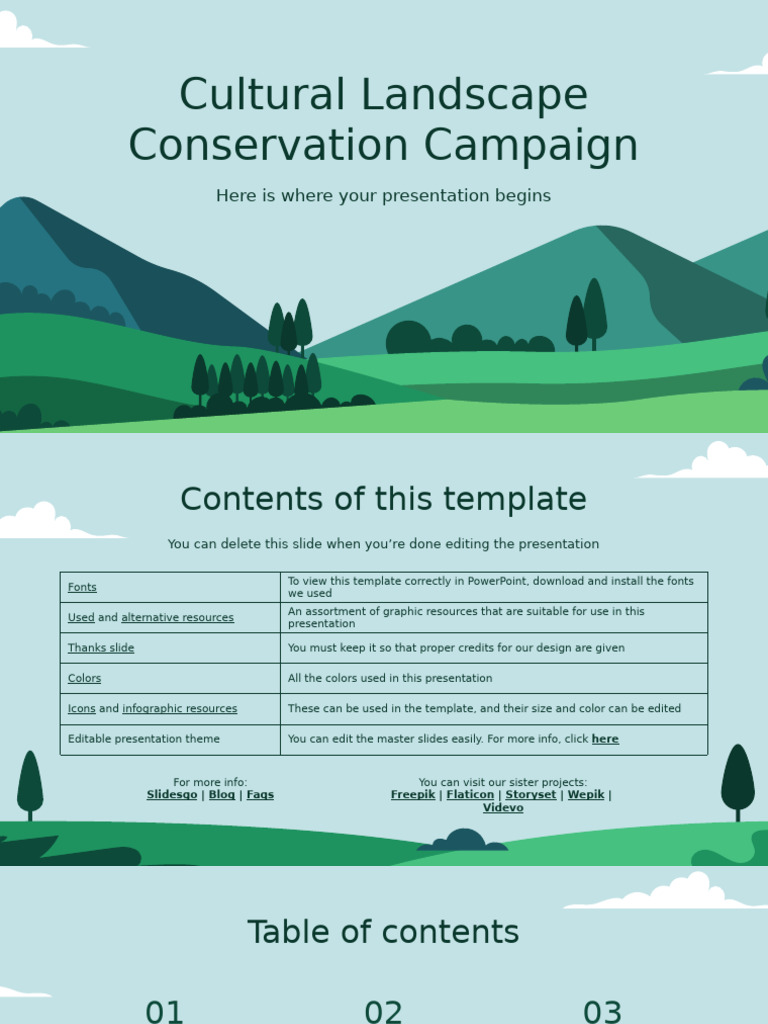Cultural Landscape Conservation Campaign | PDF | Planets | Target Audience