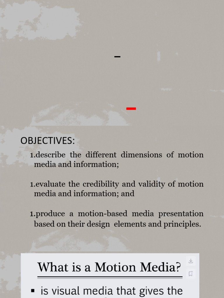 Q2-Dimensions-of-Media-Information-Motion | PDF | Dynamic Html | Computing